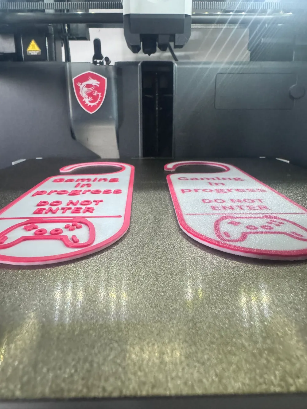 gaming door hanger by Fatalchaos25 - MakerWorld