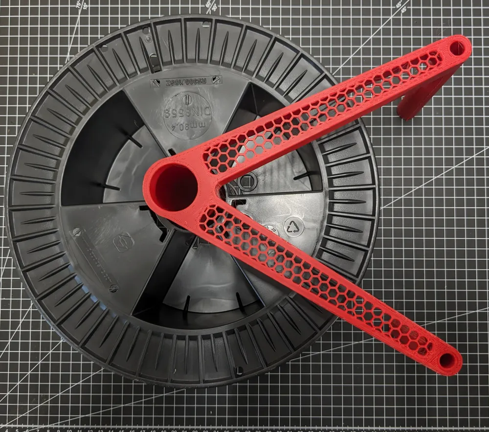 Filament spool holder for 2 Kg spools by Acki3DPrint - MakerWorld