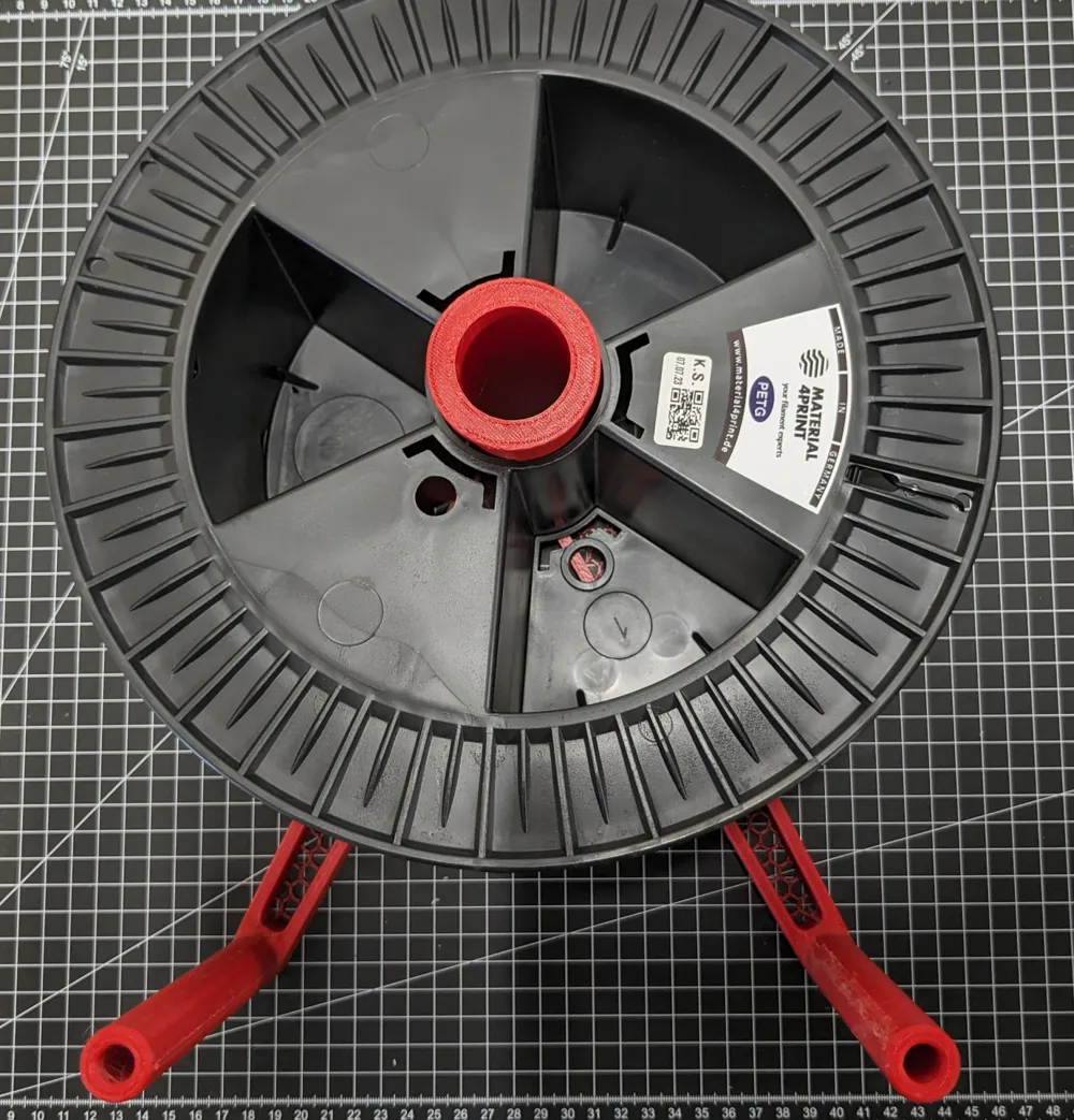 Filament spool holder for 2 Kg spools by Acki3DPrint - MakerWorld