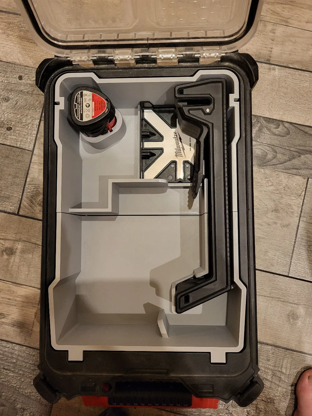 M12 Laser insert for Milwaukee Packout Organiser - Free 3D Print Model ...
