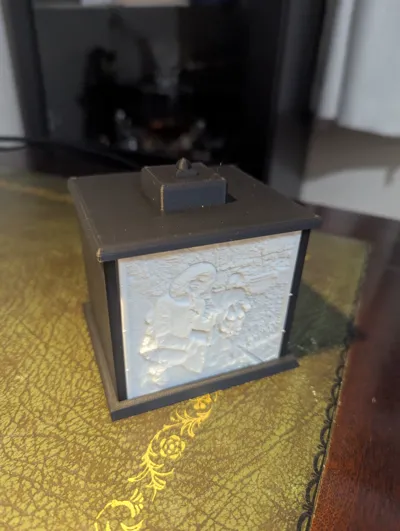 Lithophane Light Box - Custom by TheAllegededEngineerMakerWorld ...