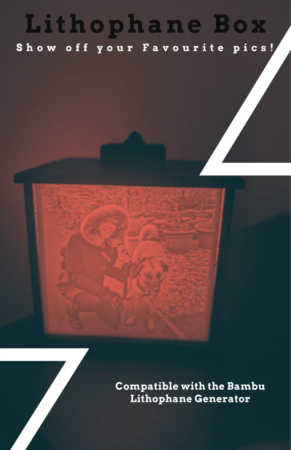 Lithophane Light Box - Custom - Free 3D Print Model - MakerWorld