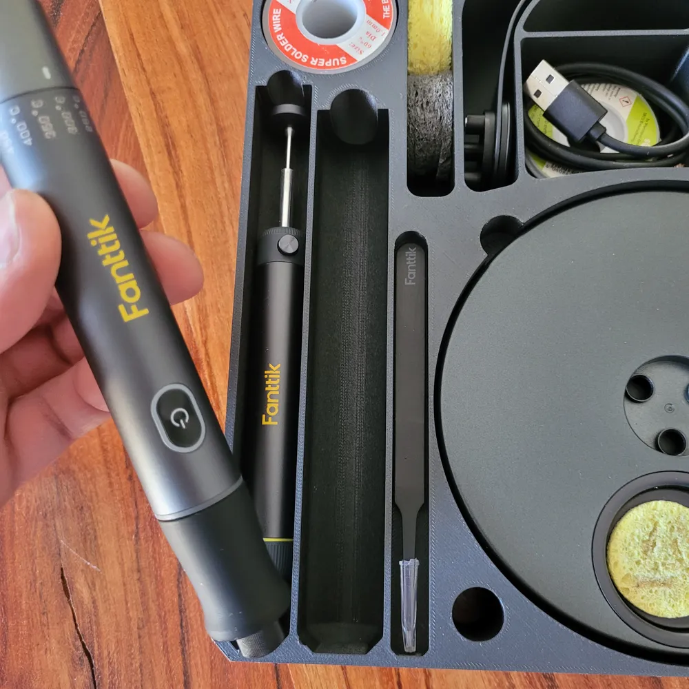 Fanttik NEX T1 Max Case for Soldering Iron by PRINTNIC MakerWorld ...