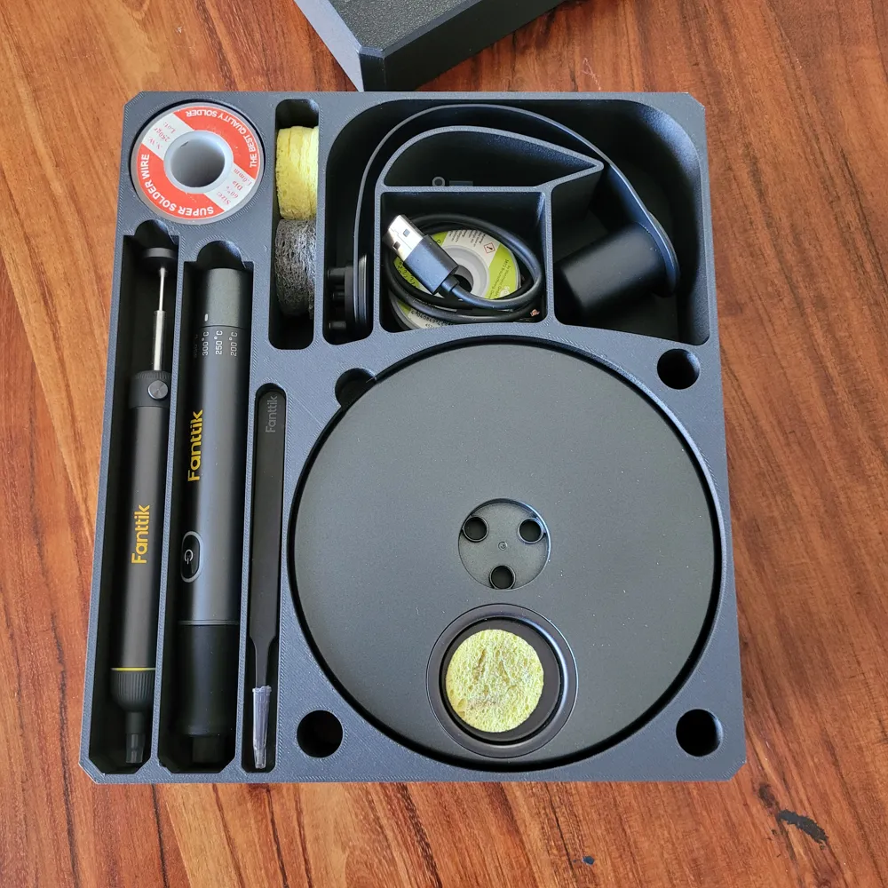 Fanttik NEX T1 Max Case for Soldering Iron by PRINTNIC MakerWorld: Download Free 3D Models