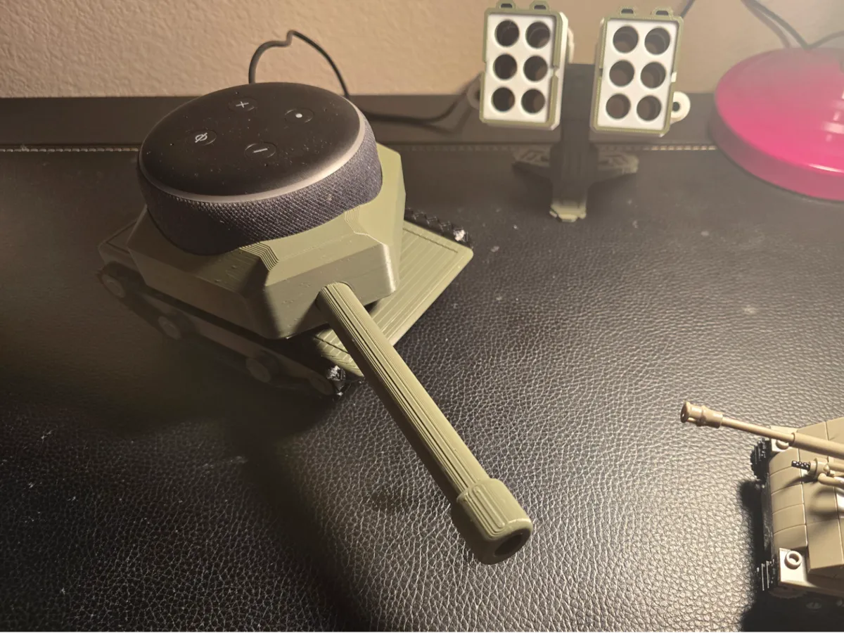 Echo Dot (3. Generation) Panzer – Kostenloses 3D-Druckmodell – MakerWorld