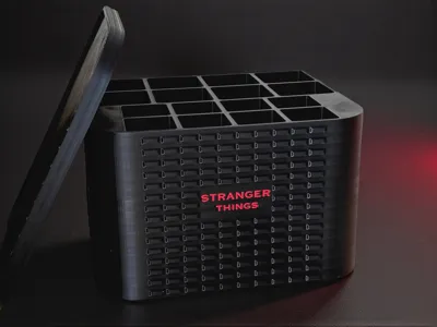 Stranger Things – Complete Chess Set - Free 3D Print Model - MakerWorld