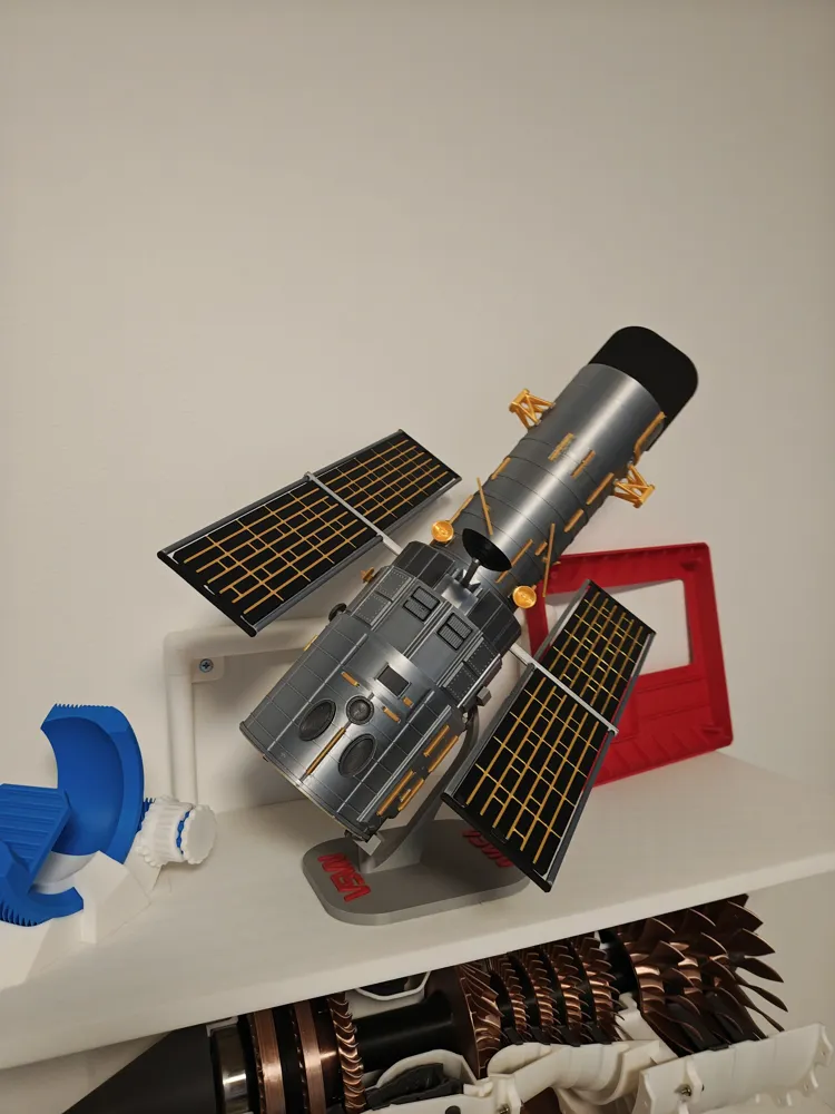 Hubble Telescope Stand v2 - Free 3D Print Model - MakerWorld