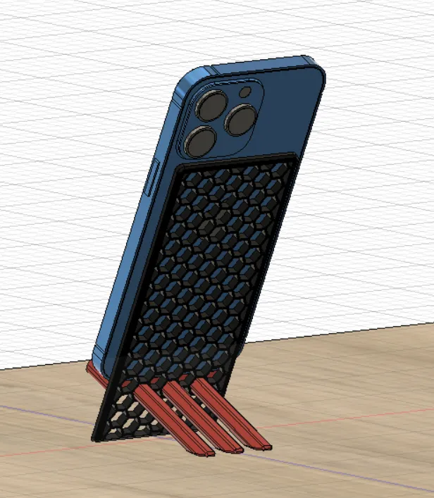 Pocket Phone Stand / 2 Pcs / Adjustable and Simple - Free 3D Print ...