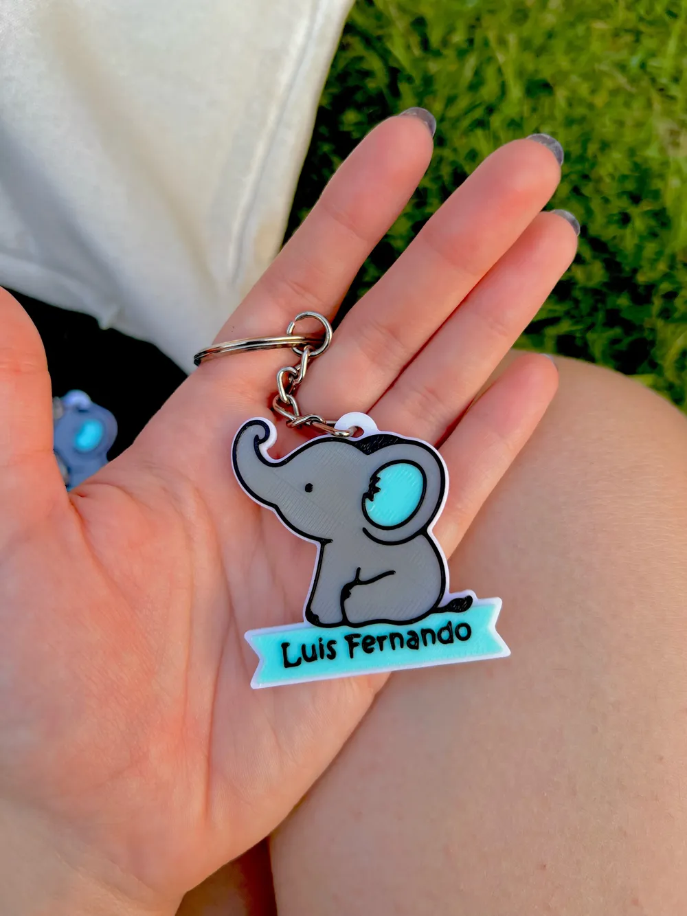 Elephant Keychains by DagoMakerWorld: Download Free 3D Models