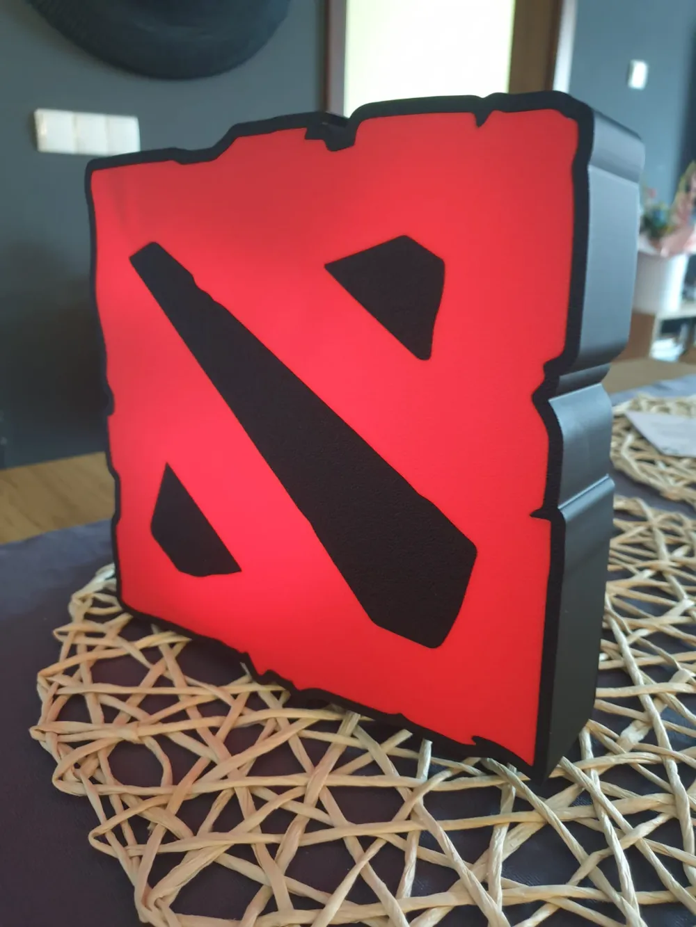 Dota2_Logo with led by Ovidiu - MakerWorld