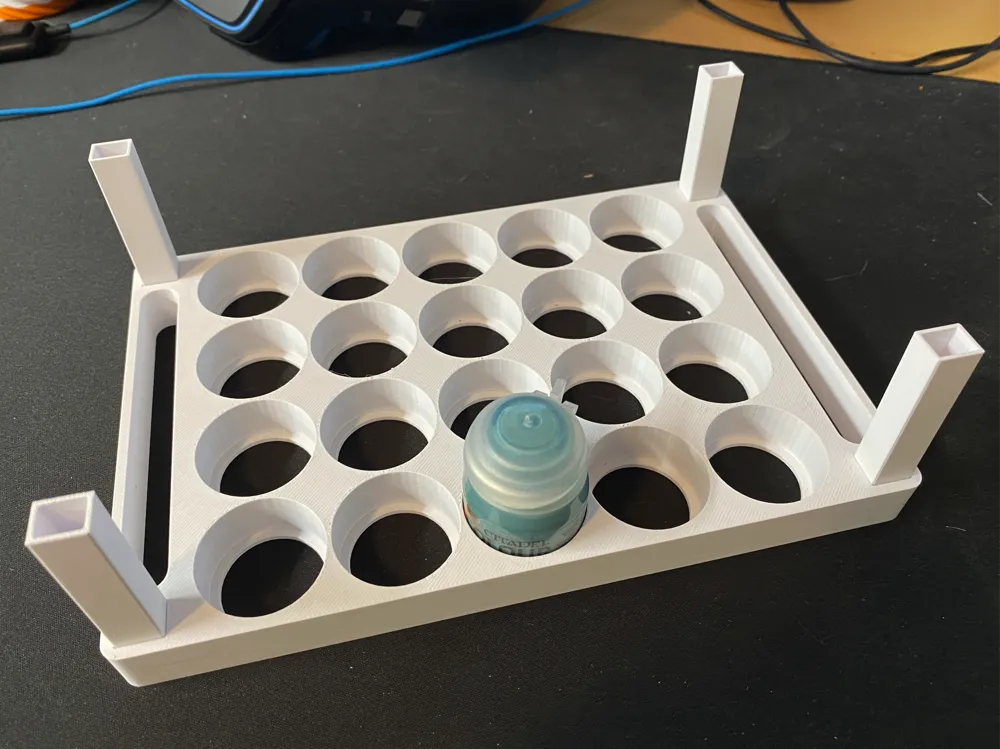 Citadel Stackable Paint Rack by kevinum MakerWorld: Download Free 3D Models