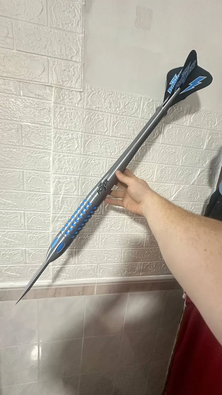 Phil "The Power" Taylor Styled Dart-Huge 3FT Size! - Free 3D Print ...