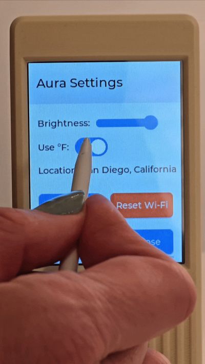 Aura, Smart Weather Forecast Display by Surrey Homeware MakerWorld ...