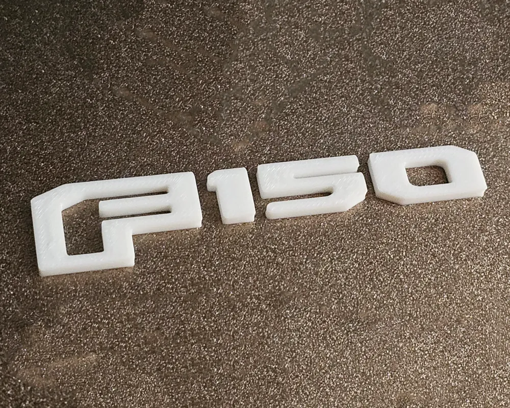 Ford F150 Truck Logo - 3D Printed Emblem by Solewave MakerWorld ...