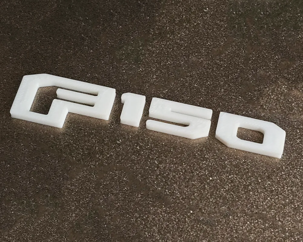 Ford F150 Truck Logo - 3D Printed Emblem by Solewave MakerWorld ...