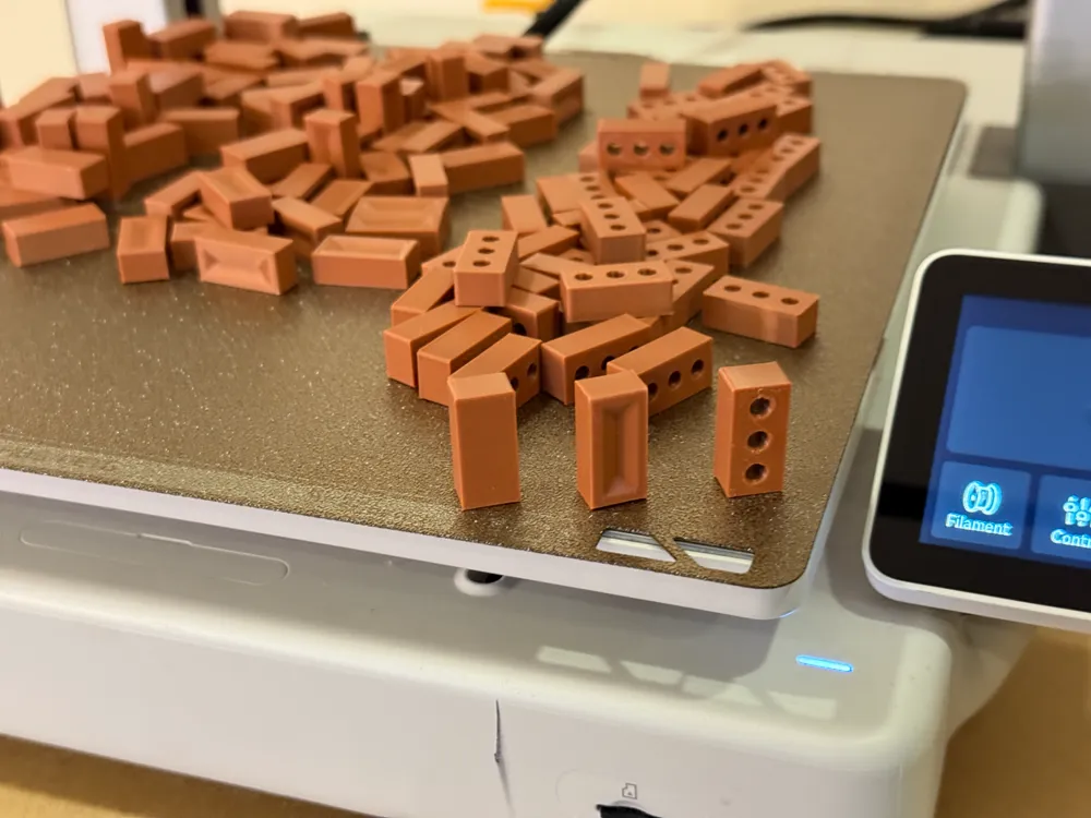 Bricks - Scale 1:10 - 3 Types by Eternity Labs MakerWorld: Download ...
