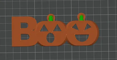 Multicolor Boo Pumpkin by Raven - MakerWorld