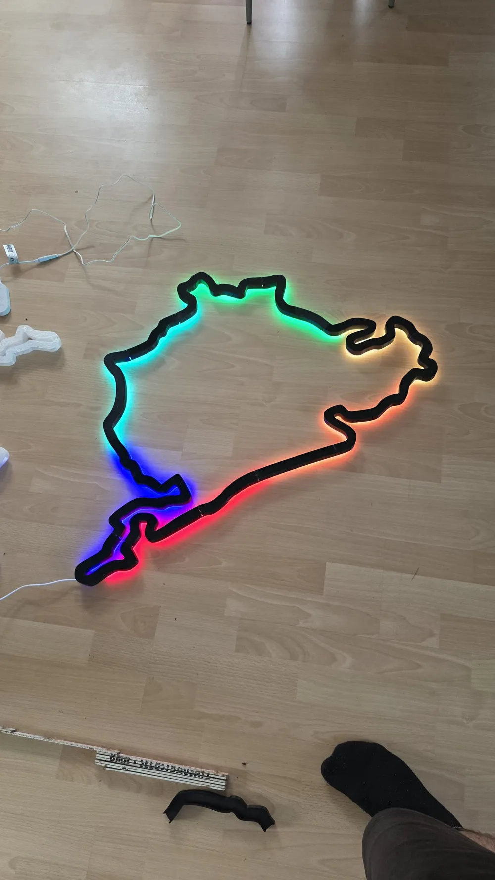 Nürburgring Nordschleife Wall Art by Leon MakerWorld: Download Free 3D Models