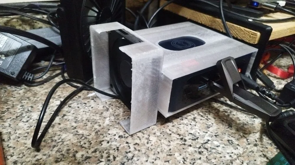 Trigkey Mini pc Fan Rack Mount Remixed by Sicox3D MakerWorld: Download ...