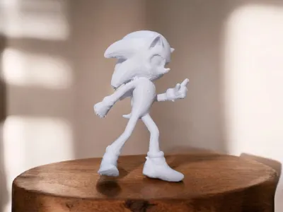 sonic the hedgehog 3d print model download - MakerWorld