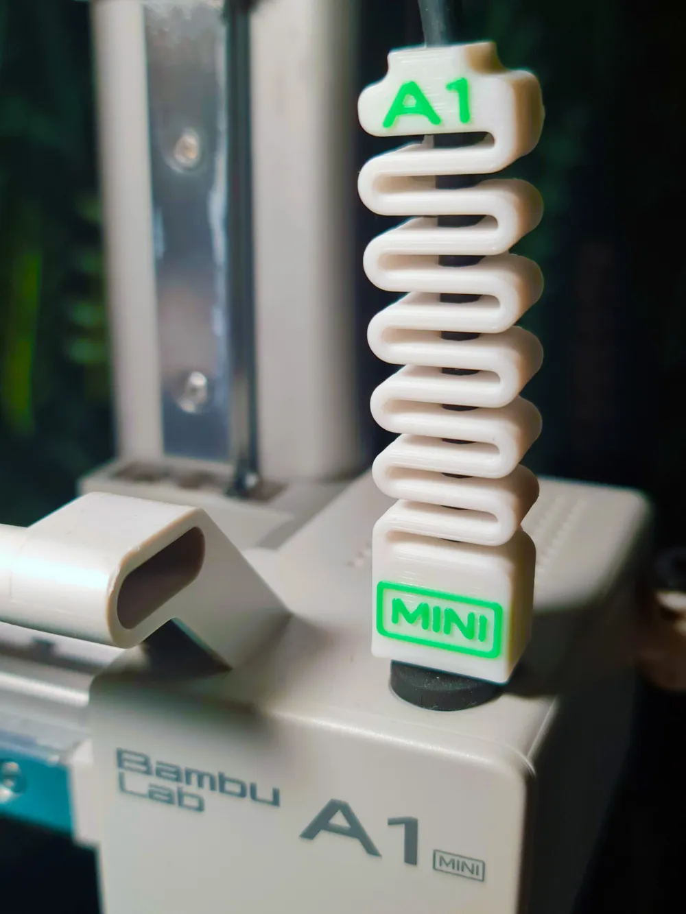 Bambu A1 / A1 mini Branded Cable Spine - Free 3D Print Model - MakerWorld