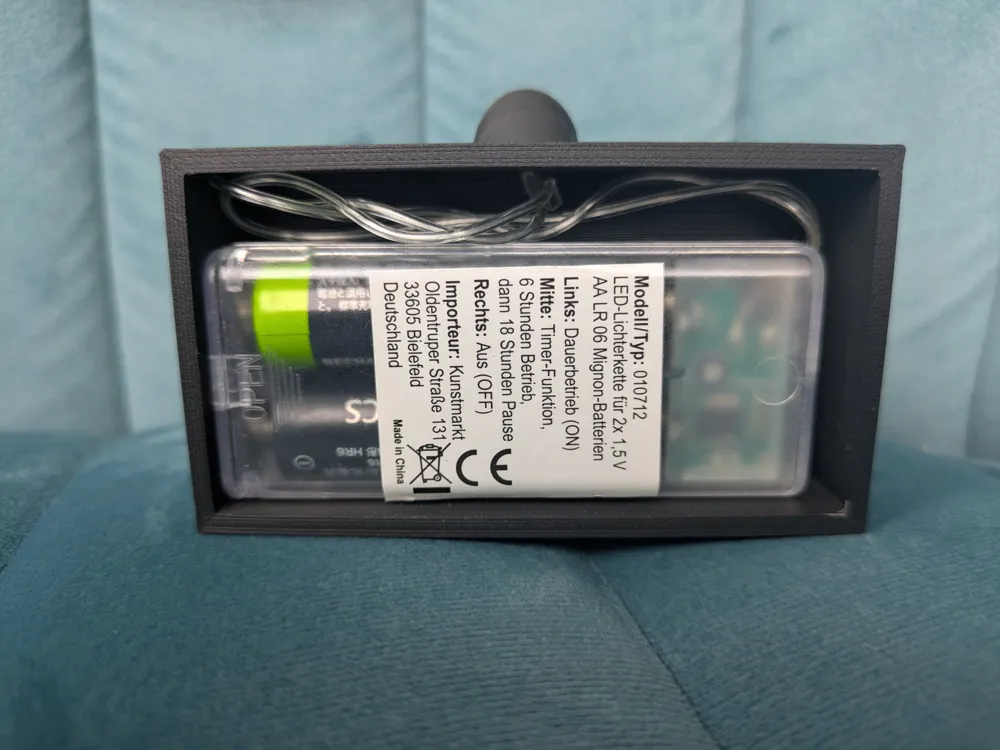 TCG Card Display Stand with LED - Free 3D Print Model - MakerWorld