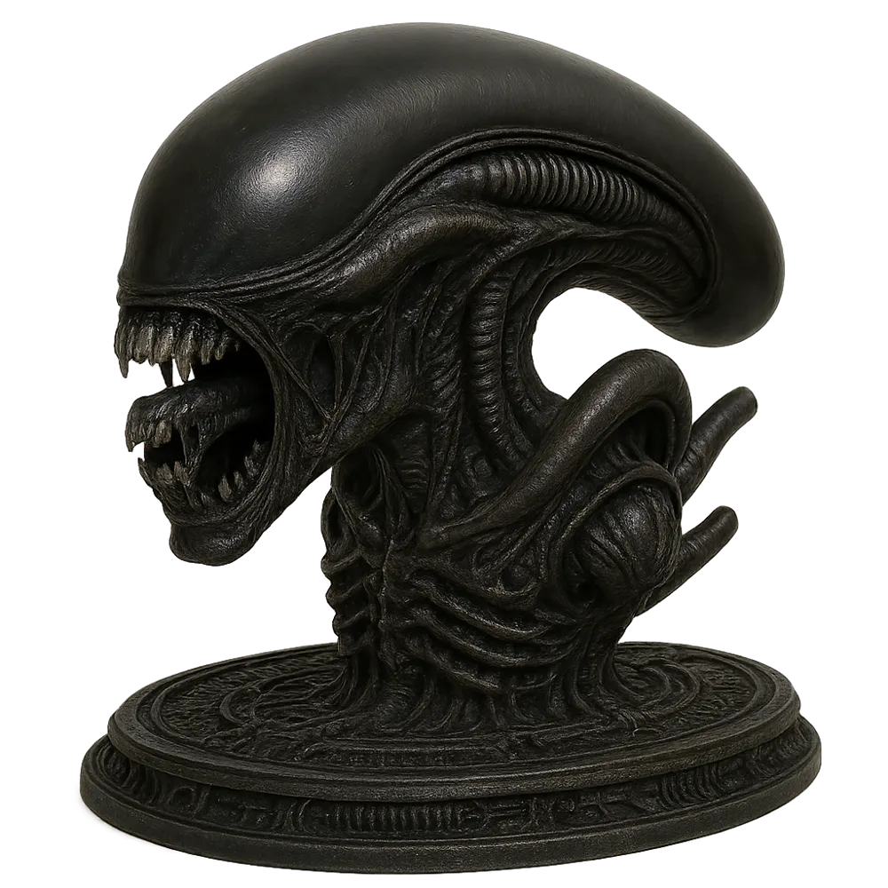 Alien Xenomorph bust - Free 3D Print Model - MakerWorld