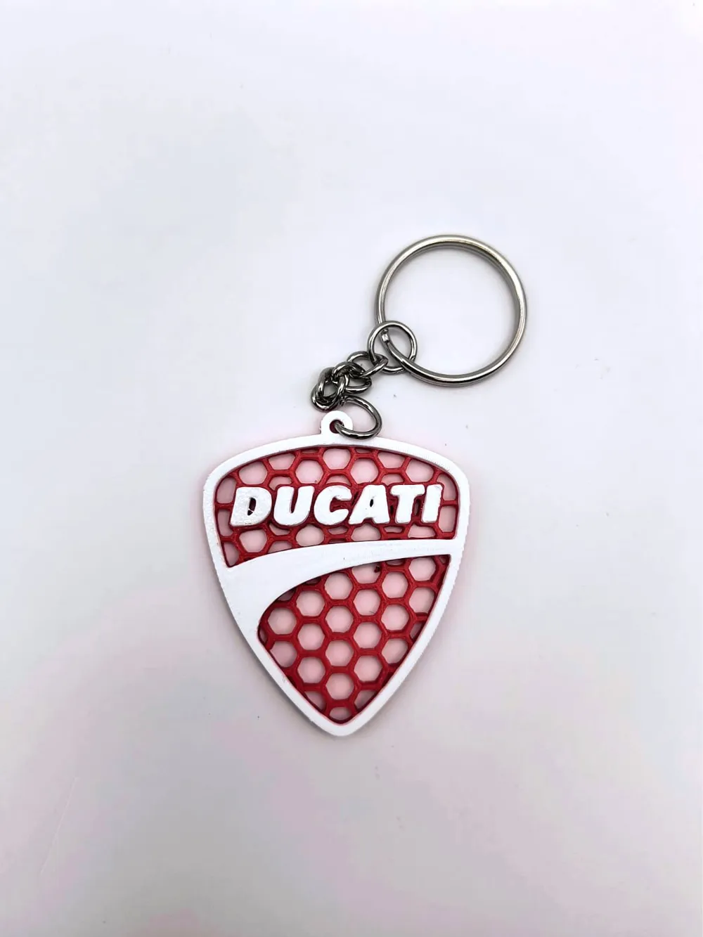 Ducati logo keychain - Free 3D Print Model - MakerWorld