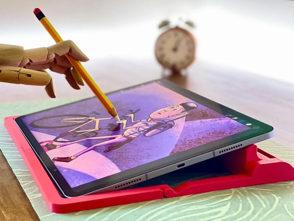 iPad 11'' Pro Dual-Mode Stand – Viewing & Drawing - Free 3D Print Model ...