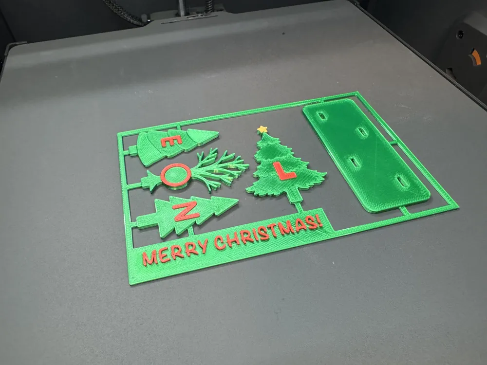 Festive Forest Christmas Kit Card - Free 3D Print Model - MakerWorld