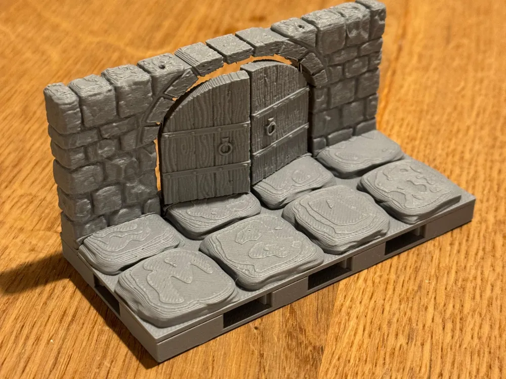 Openforge 2.0 Dungeon Stone Doors & Portcullis Remixed by infam0usCrow ...