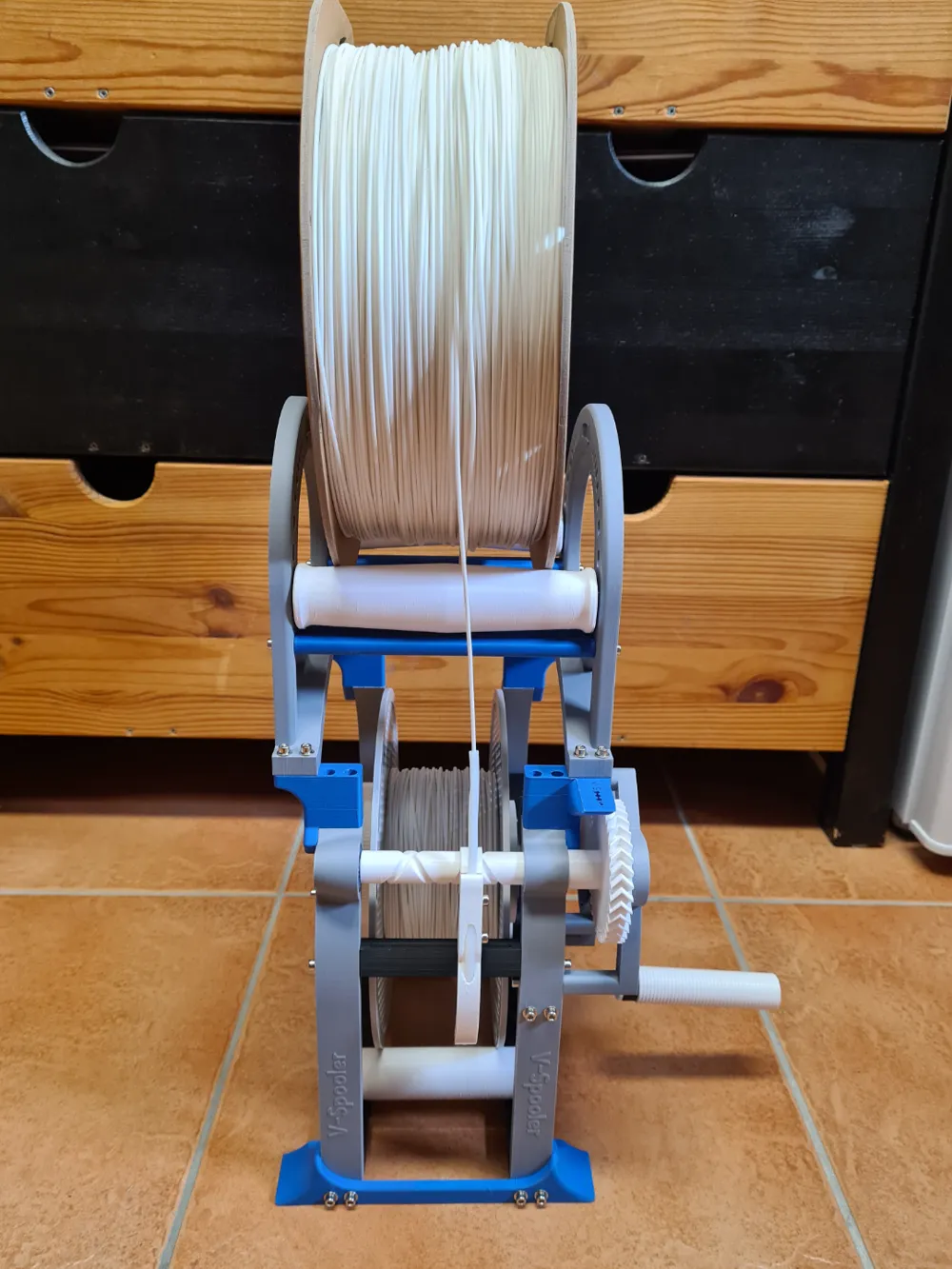 V-Spooler ready for 3kg - Upgrade-Kit by KojotE MakerWorld: Download ...