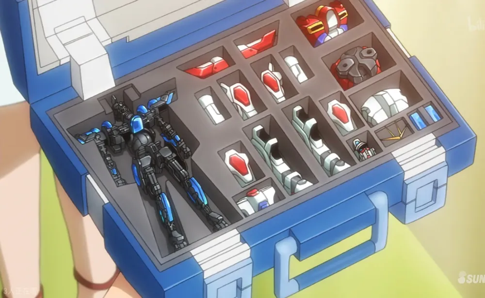 Gundam Build Fighters Model Storage Box by FiveHappy铁酋 MakerWorld ...
