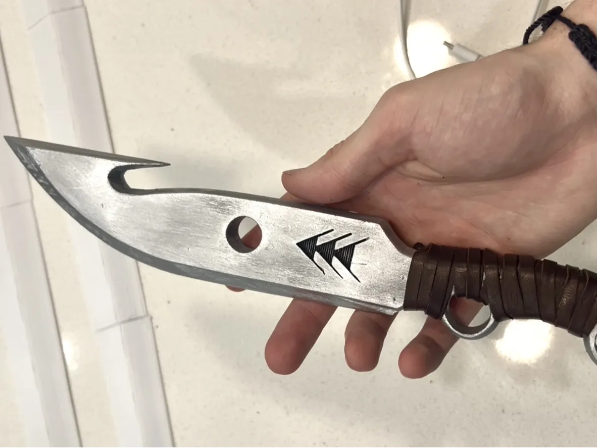 Destiny 2 Hunter's Knife - Free 3D Print Model - MakerWorld