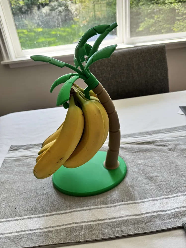 Banana Hanger - Tropical Tree - Free 3D Print Model - MakerWorld