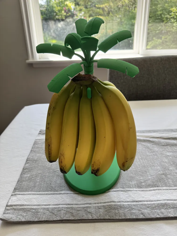 Banana Hanger - Tropical Tree - Free 3D Print Model - MakerWorld