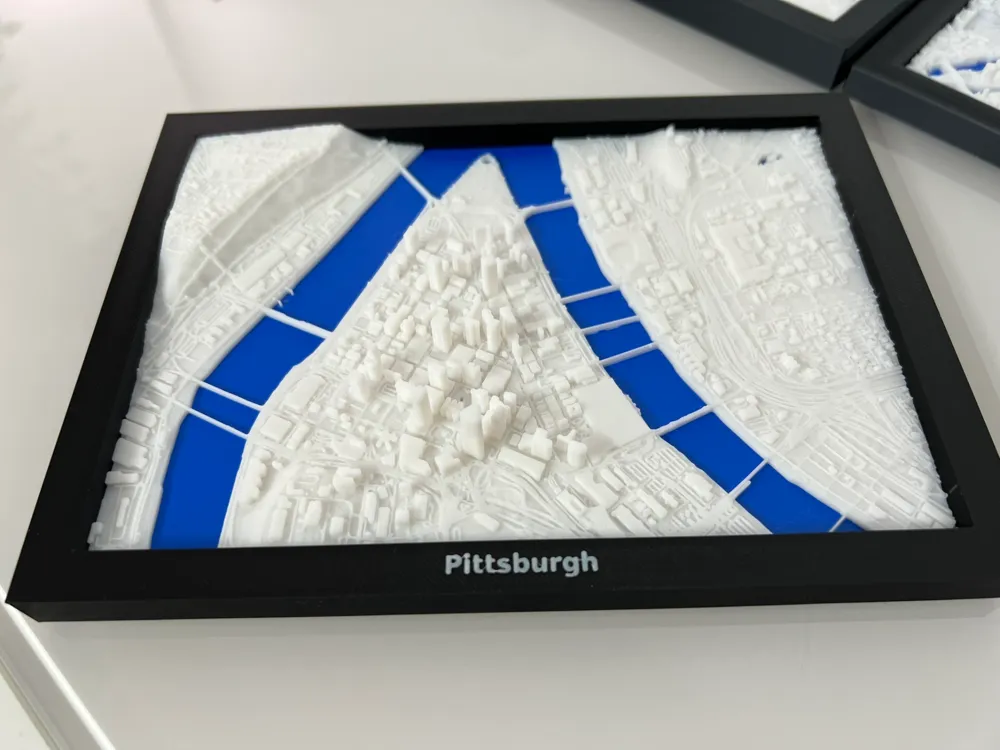 Pittsburgh - 3D Miniature by hgross MakerWorld: Download Free 3D Models