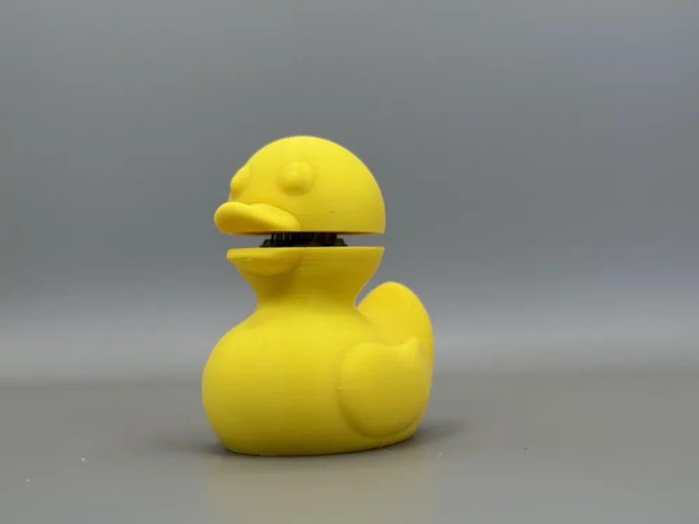 Clicker Duck - Fidget by MattMade.Me MakerWorld: Download Free 3D Models