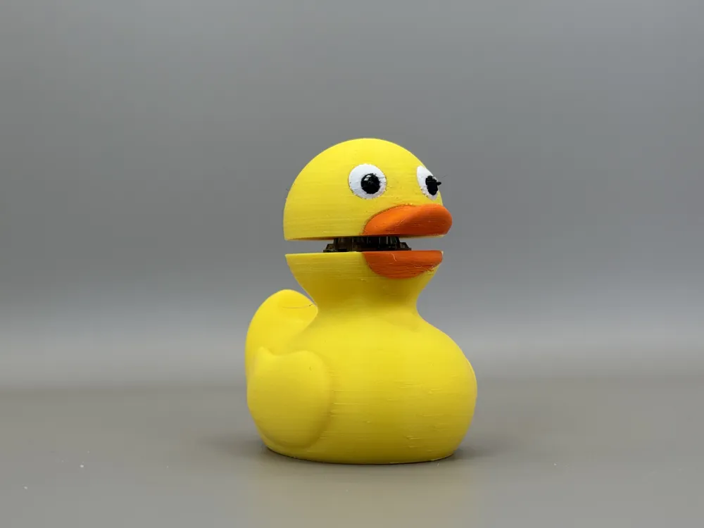 Clicker Duck - Fidget by MattMade.Me MakerWorld: Download Free 3D Models