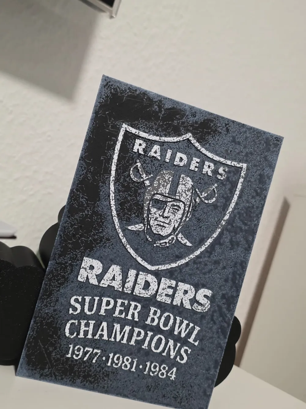 Las Vegas Raiders Super Bowl Hueforge by Badys MakerWorld: Download ...