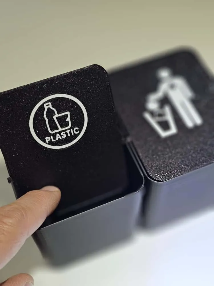 Coffee segregated waste bin (pod - plastic) - Free 3D Print Model ...