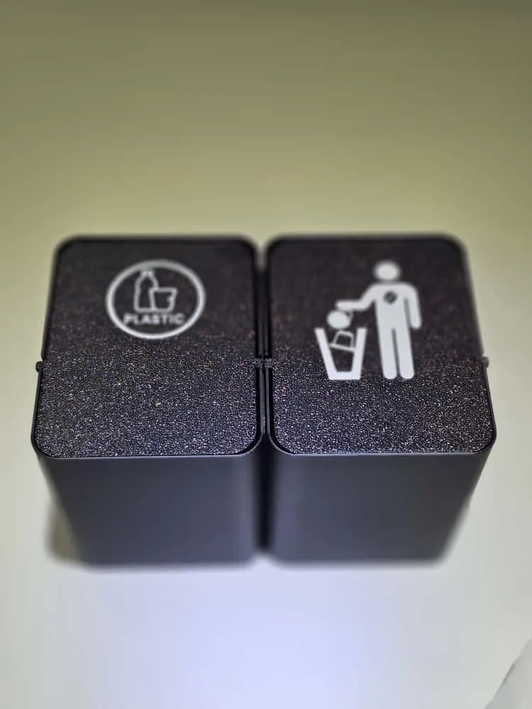 Coffee segregated waste bin (pod - plastic) - Free 3D Print Model ...