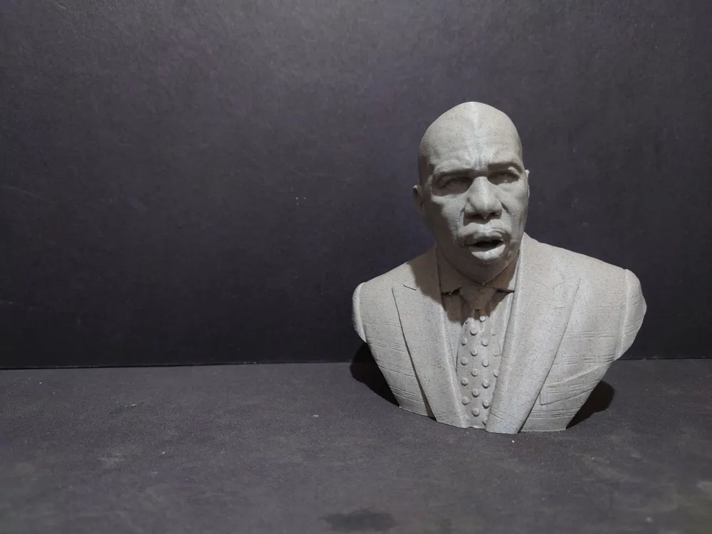 Meme Statue 01 _ Confused Shock - Free 3D Print Model - MakerWorld
