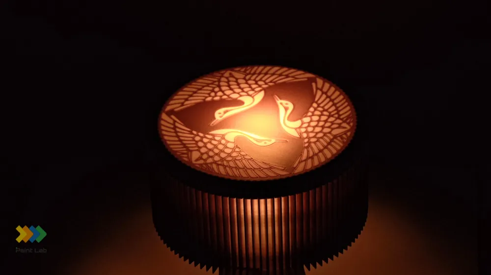 Vogco Lightbox Lamp by 3D Paint LabMakerWorld: Download Free 3D Models