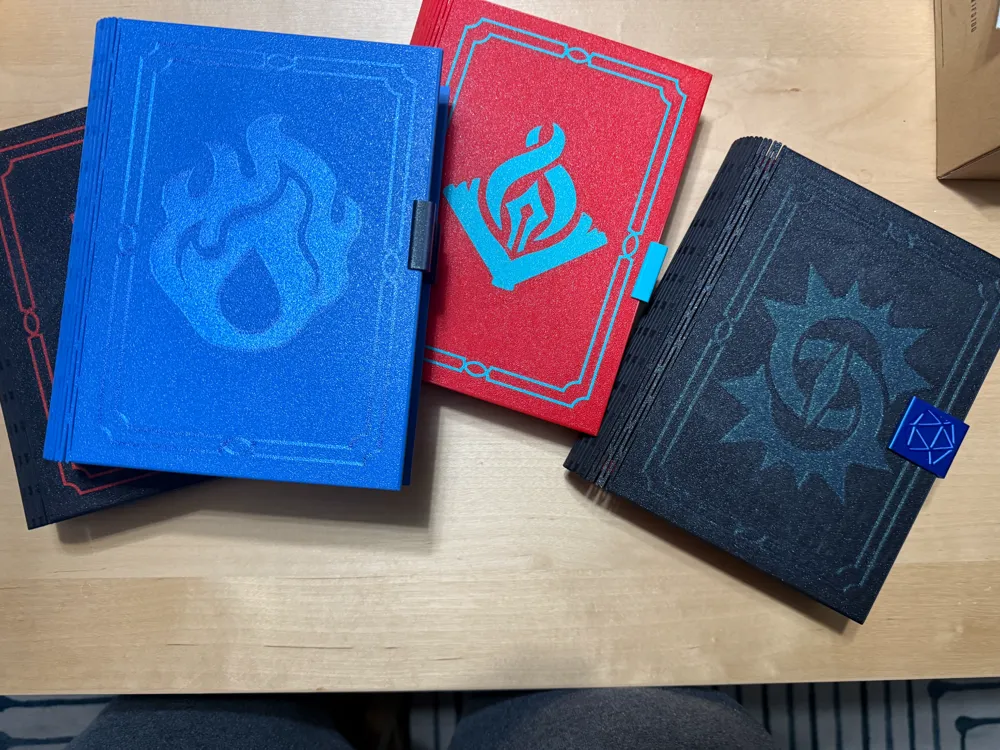 Spellbook Style TTRPG Box & Dice Tower/Tray - Free 3D Print Model ...