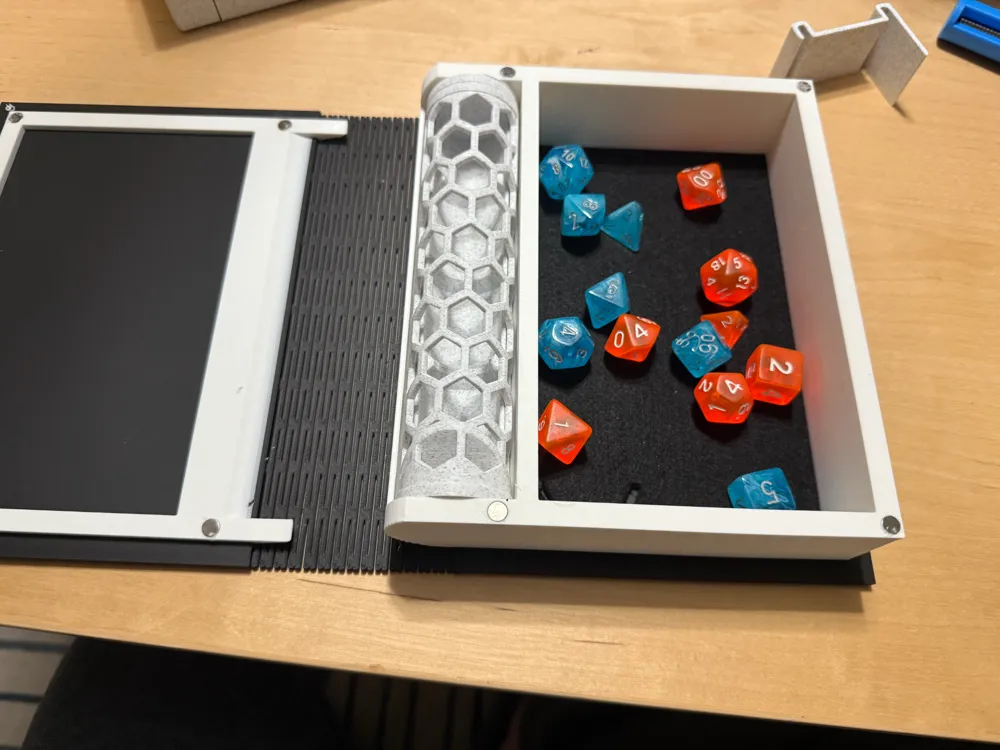 Spellbook Style TTRPG Box & Dice Tower/Tray by Hilliard Hall Games ...