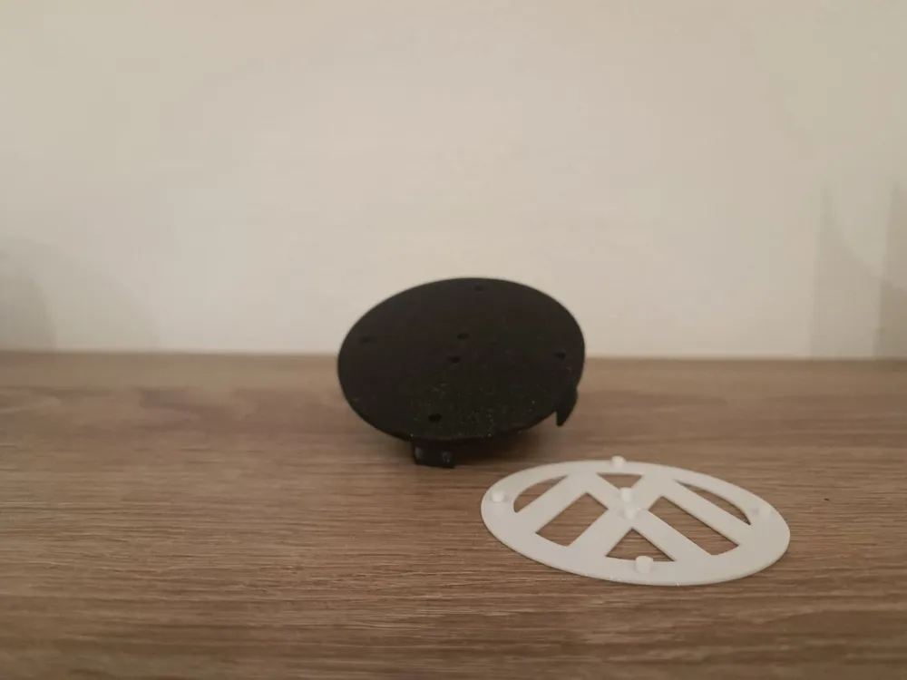 Wheel Center Cap for VW, No AMS, 68,2mm - Free 3D Print Model - MakerWorld