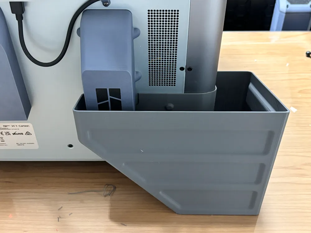 X1C P1P P1S Poop Chute Bin(Remix) Remixed by GreenHaro - MakerWorld