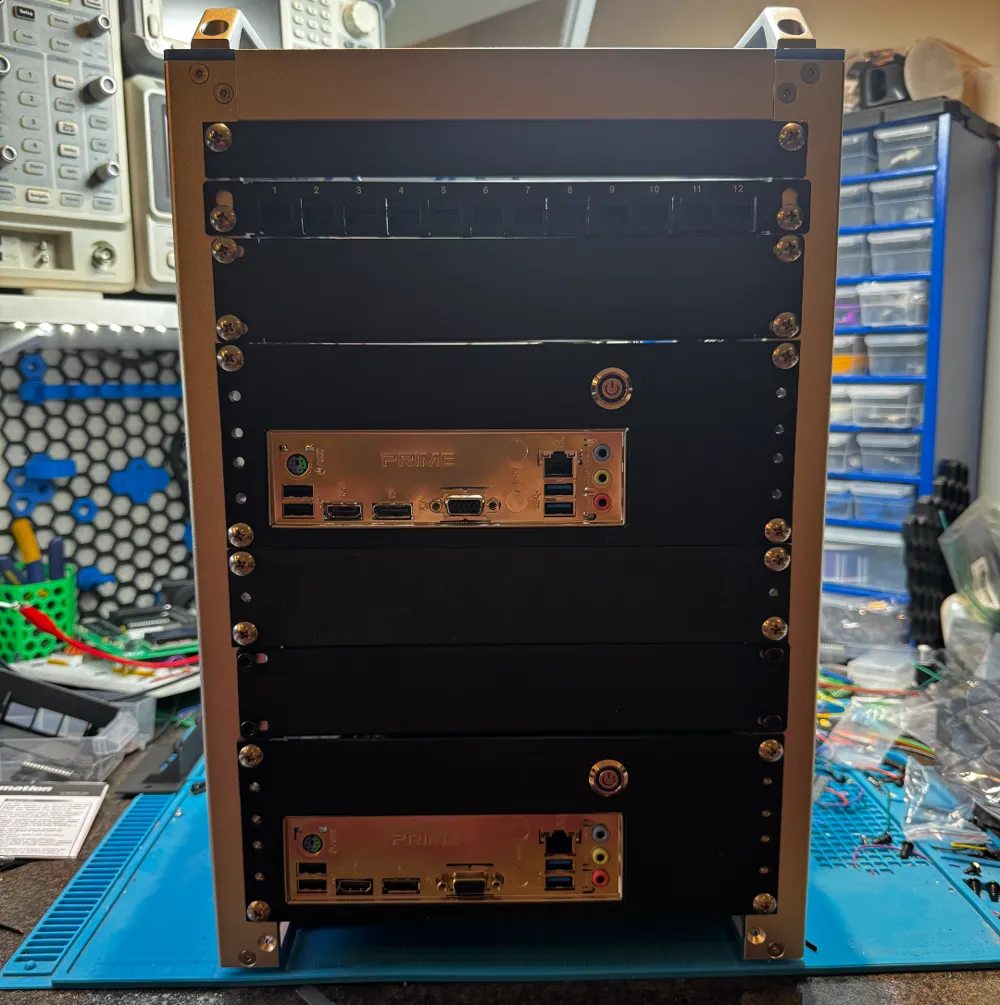 Rackmate/10 inch ITX Motherboard/SSD mount by sgoyette MakerWorld ...