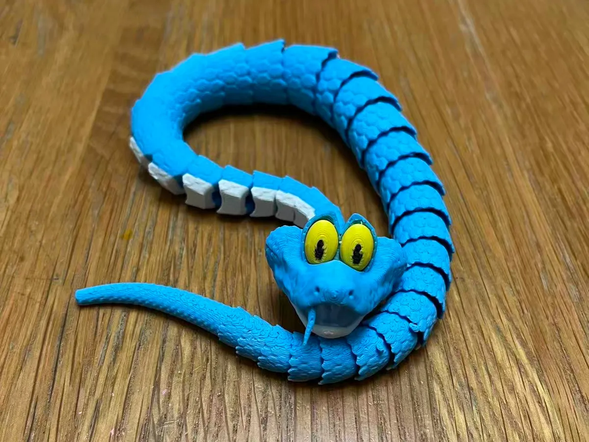 Impression rapide - Serpent Gary multicolore - Produits dérivés de ...